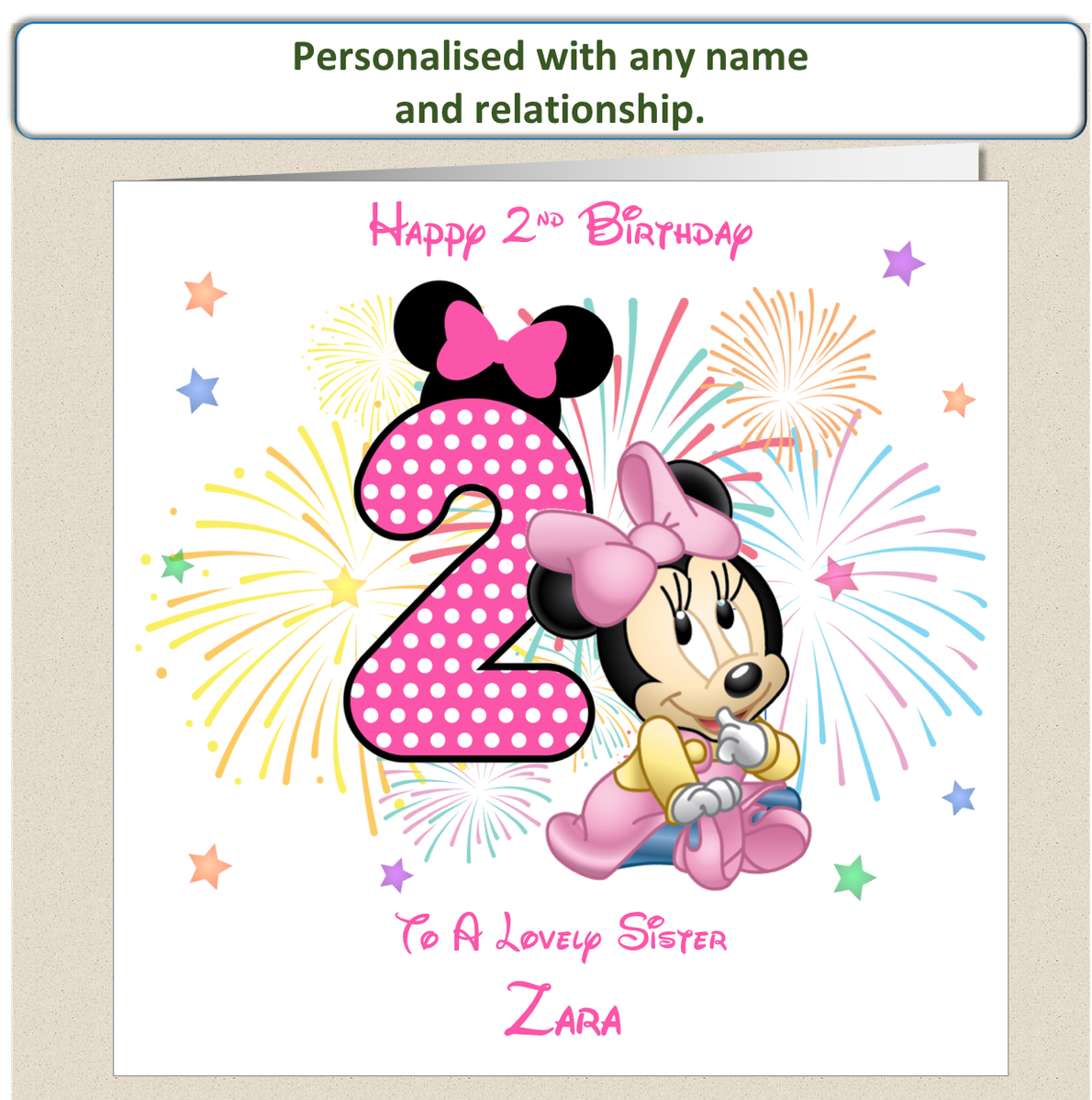 Happy 2nd Birthday Minnie Mouse Images - Infoupdate.org