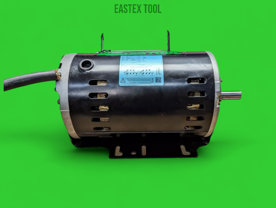 REPLACEMENT MOTOR FITS RIDGID 1224 26237 115V, 1 PHASE, 60HZ, EASTEX ...