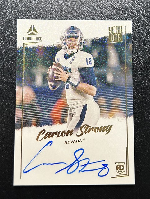 2022 Panini Luminance - Year One Signatures RPS #YSR-CST Carson Strong ...