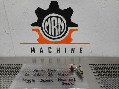 Arrow Hart 1A 250V 3A 125V Toggle Switch New Old Stock | eBay