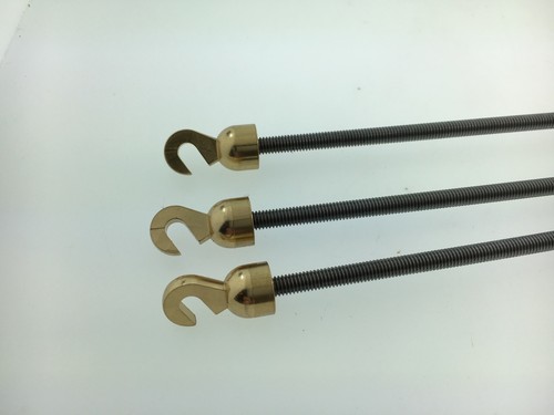 Older Style Grandfather Clock weight shell Hook Nut and Rod Set of 3 | eBay