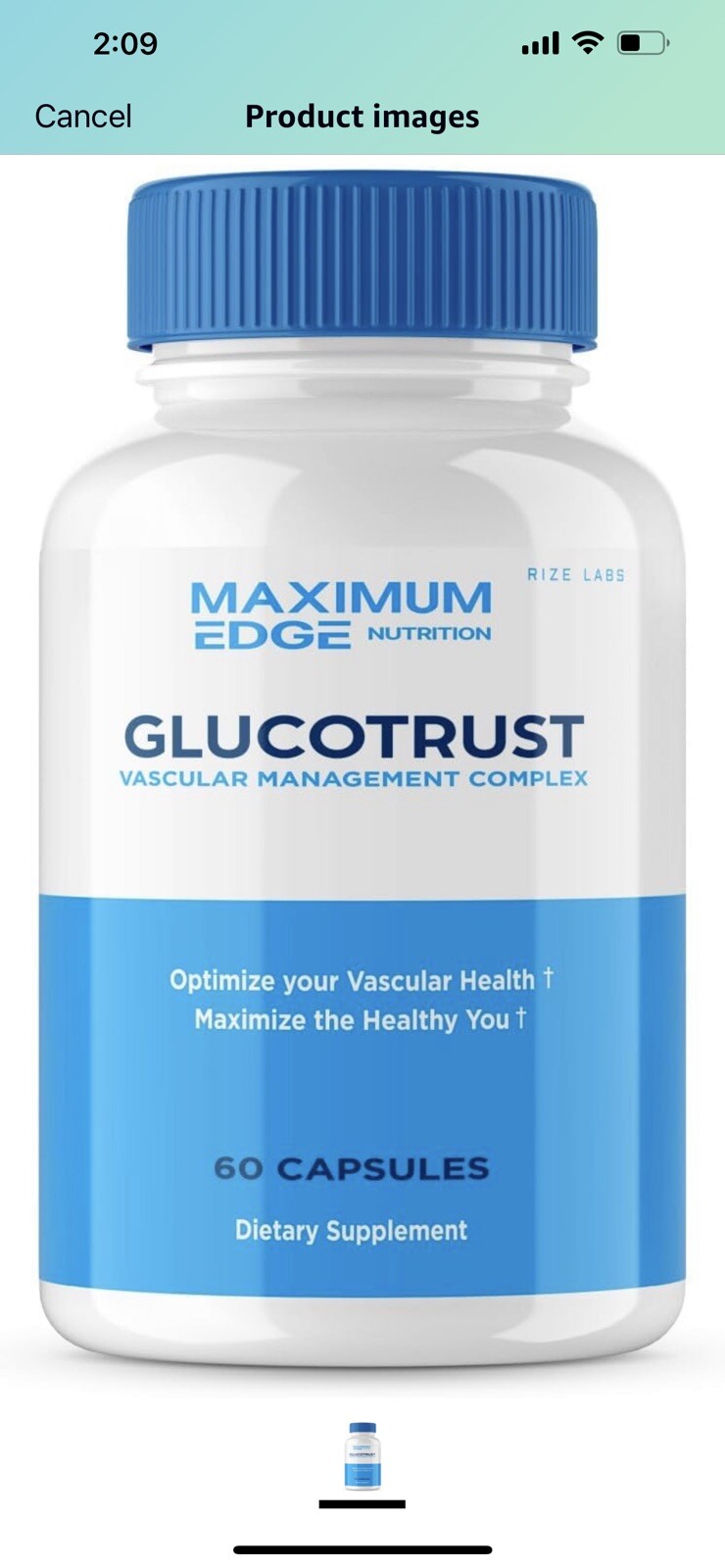 GLUCOTRUST Capsules, Glucotrust Blood Sugar Supplement Maximum Edge ...