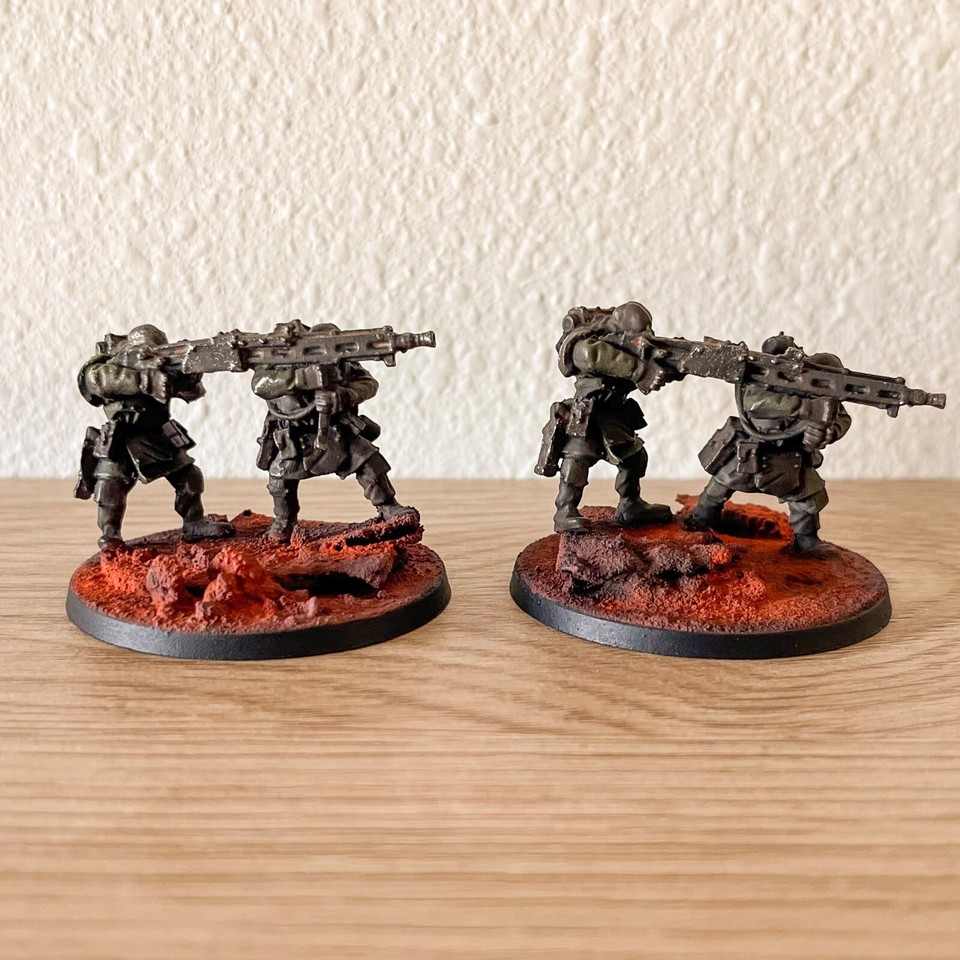 Warhammer 40k Chaos Space Marines - Painted Traitor Guard Army ...