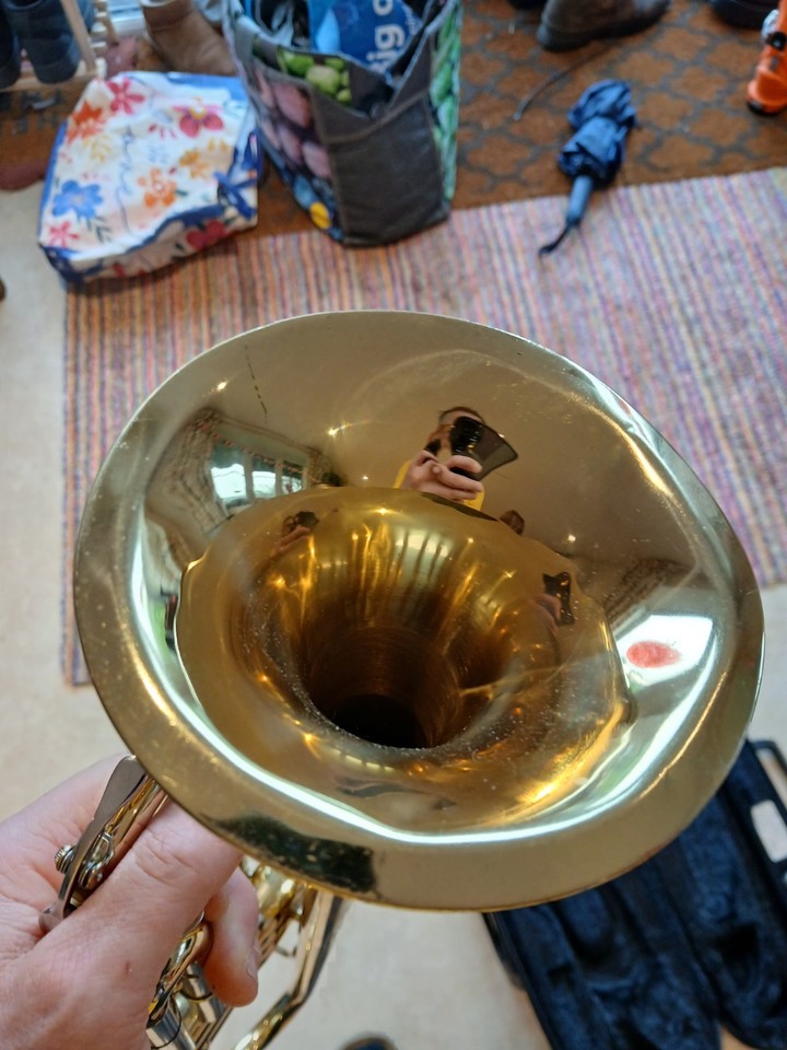B flat Trumpet,brass instrument,used,in good condition | eBay UK