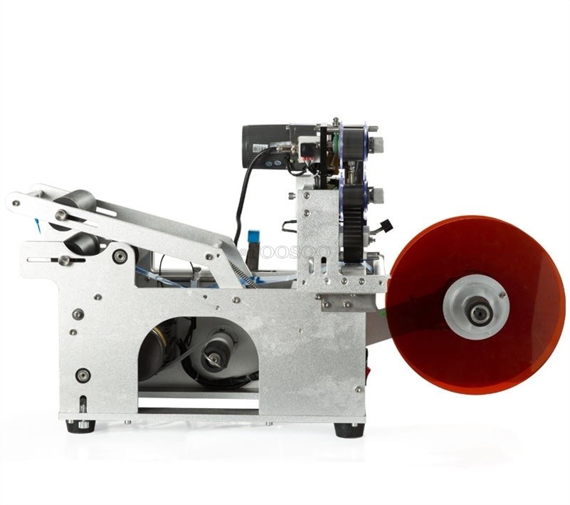 Semi-Automatic Round Bottle Labeler Labeling Machine Coding Machine ...