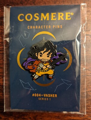 #004 Vasher Cosmere Character Pin Series 1 Year of Sanderson ...