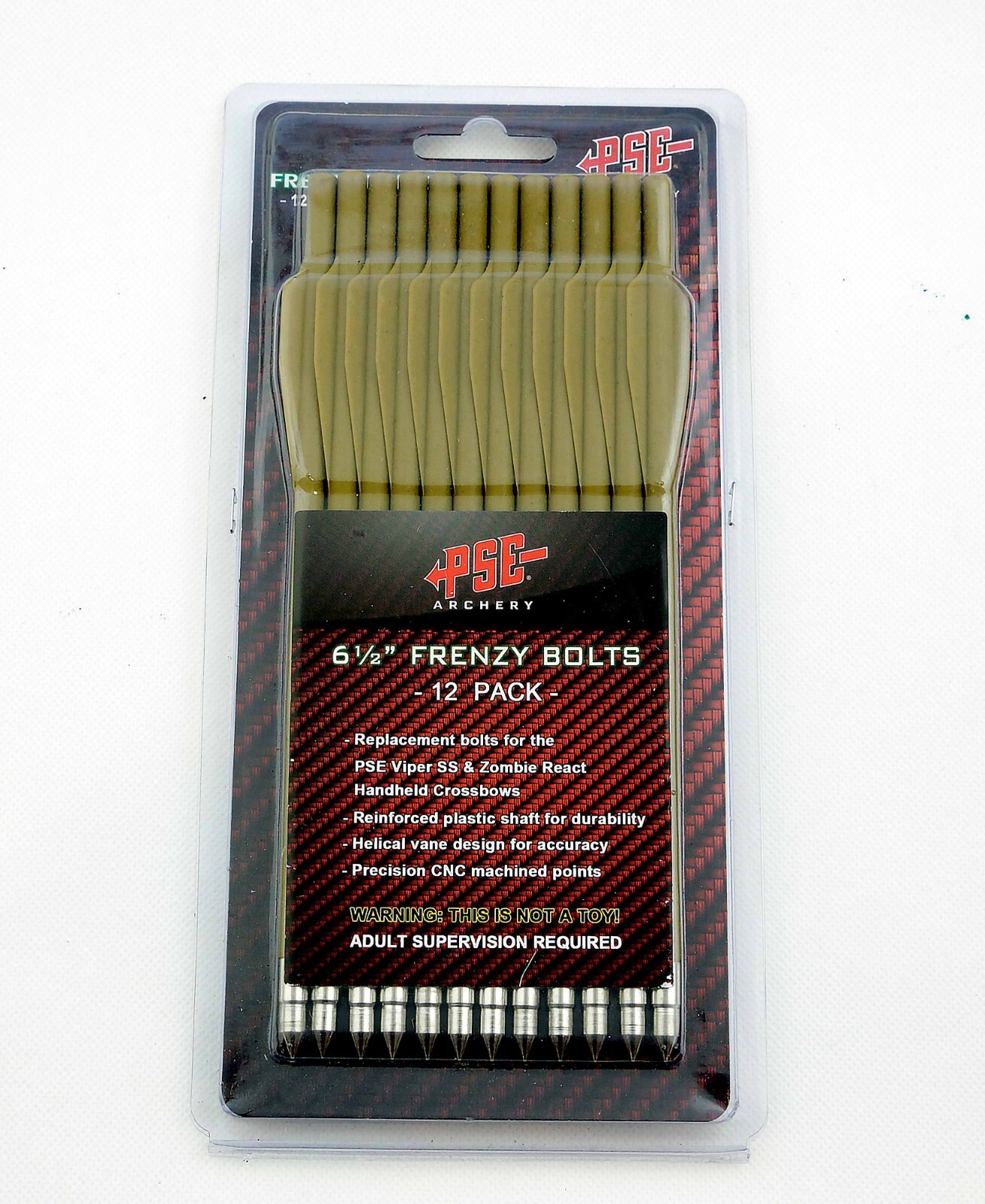 New PSE Viper SS & ZOMBIE Handheld Crossbow Replacement Frenzy Bolts 12 ...