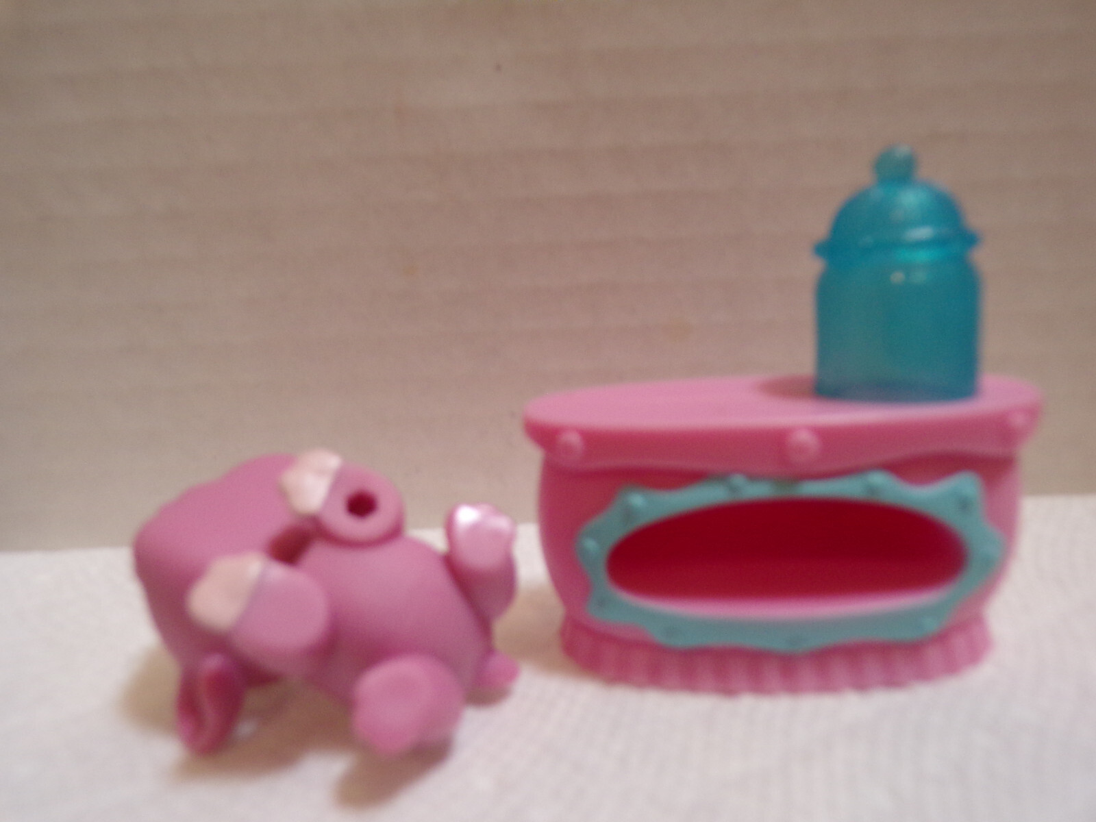 🍂 Littlest Pet Shop~#1773~Guinea Pig~2 Tone Pinks~Purple Dot Eyes | eBay