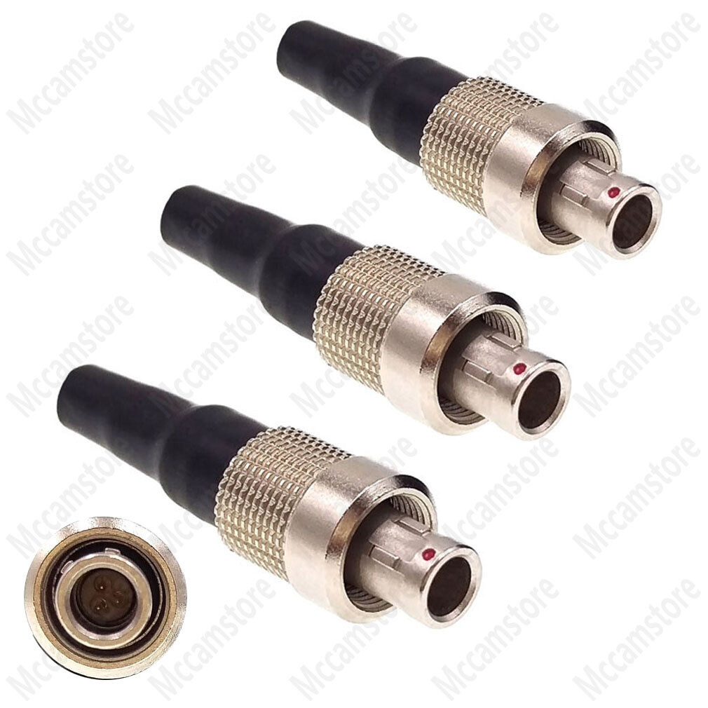 00B 3pin connector FVB.00.303.NLAE24 for wisycom MTP40/40S for ...