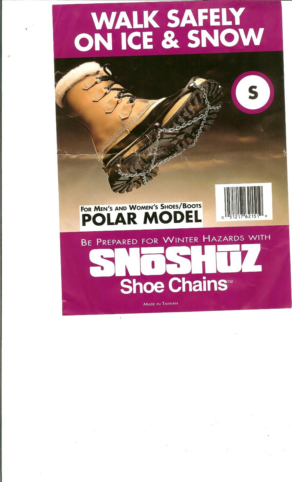 Snoshuz Snow Shoe Chains Ice Hiking Climbing Feet Foot Walk Walking ...