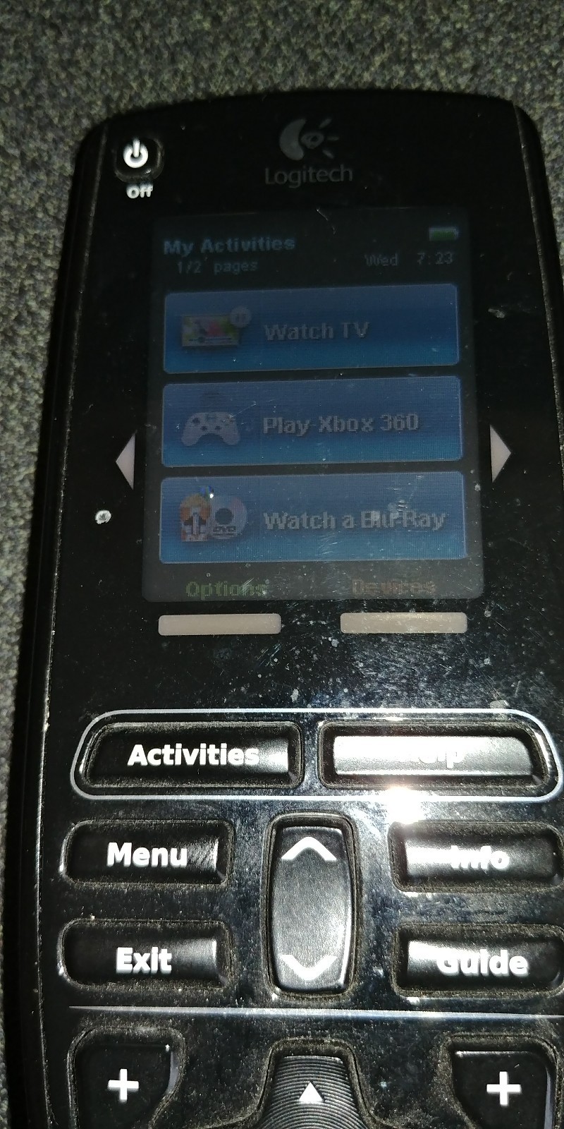 Logitech Harmony One Remote & CHARGING DOCK CRADLE 815-000038 L-LW20 | eBay