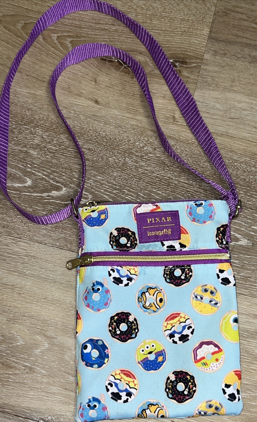 Loungefly Disney Pixar Character Donuts Bag - Gem