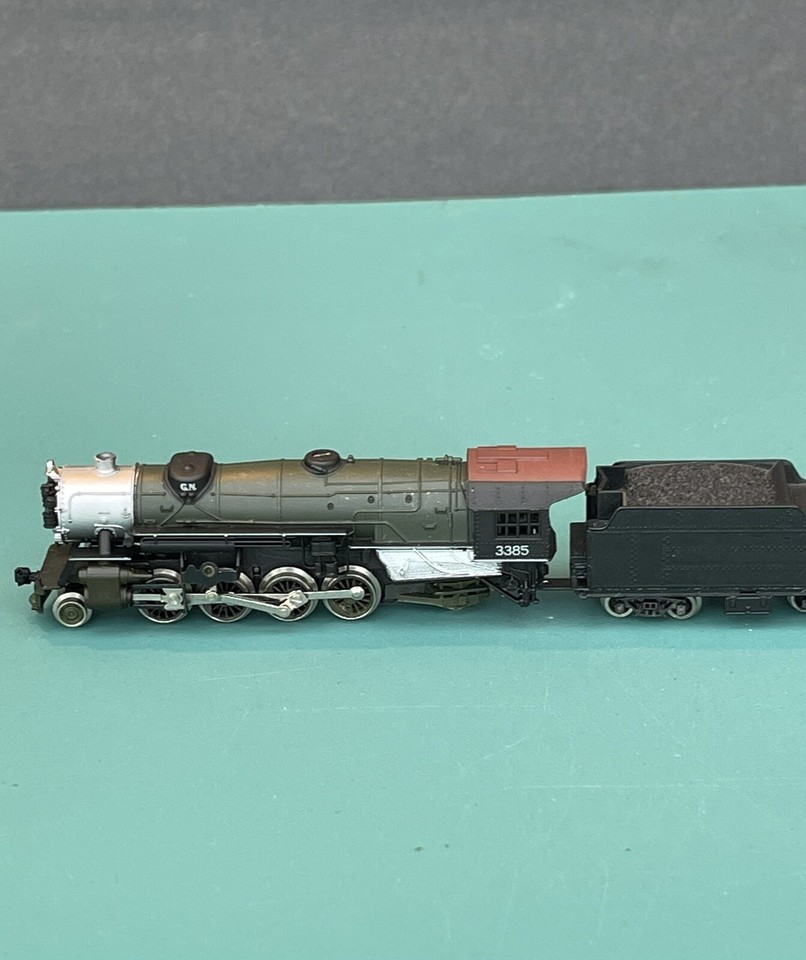 Con-Cor n scale 2-8-2 Steam Locomotive With Tender | eBay
