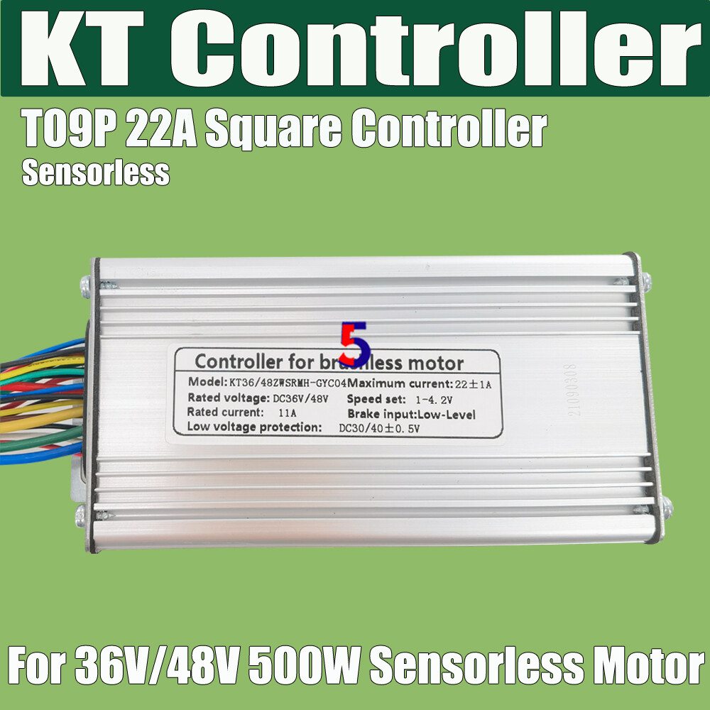 Ebike KT Controller 24V/36V/48V 15A 22A 30A 40A for 250W-1000W Ebike ...