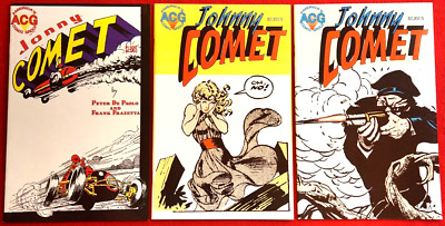 Johnny Comet Complete set, Frazetta, De Paulo, America's Comic Group ...