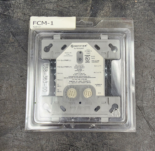 NOTIFIER FCM-1 Control Module New / Open Box (wr16) | eBay