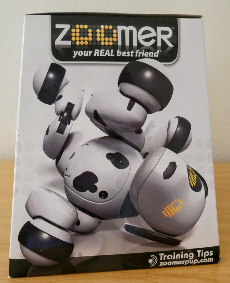 ZOOMER INTERACTIVE PUPPY REALIZE ACTING DOG LEARN TRICKS,RESPONDS TO ...