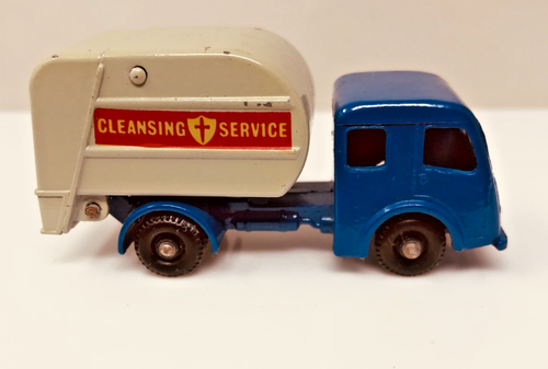 Vintage Matchbox Series 1-75 NO 15 Tippax Refuse Collector in Blue B12 ...
