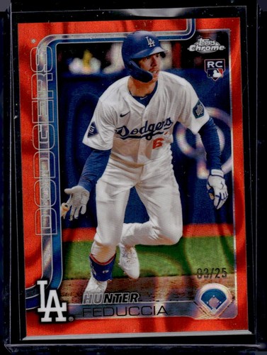 2025 Topps #68 Hunter Feduccia Red Foil /#25 | eBay
