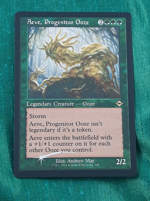 Aeve, Progenitor Ooze ETCHED FOIL Retro Border (MTG) MH2, Magic ...