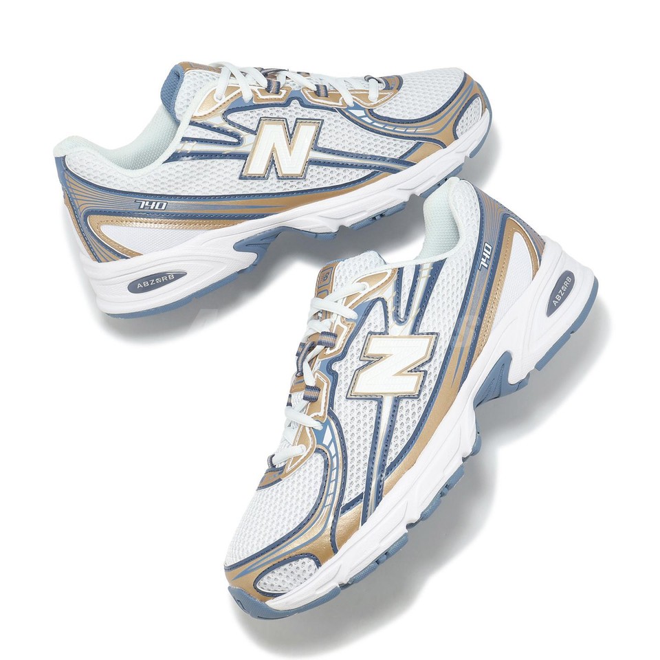 New Balance 740 NB Heron Blue Vintage Indigo Men Unisex Casual Shoes ...