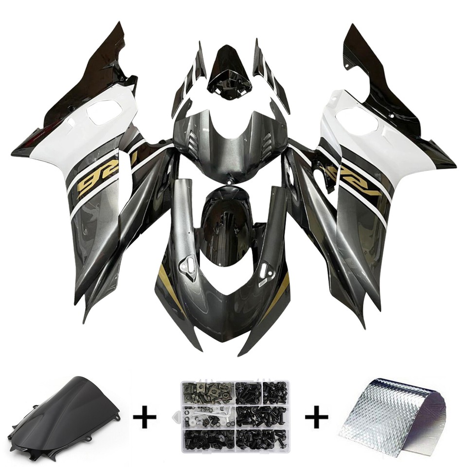 Injection Fairing Kit Bodywork Plastic ABS fit For Yamaha YZF-R6 2017 ...