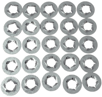 Mopar Push Nut Retainer Clips- Fits 5/16" Threaded Bolts & Studs- 25 ...