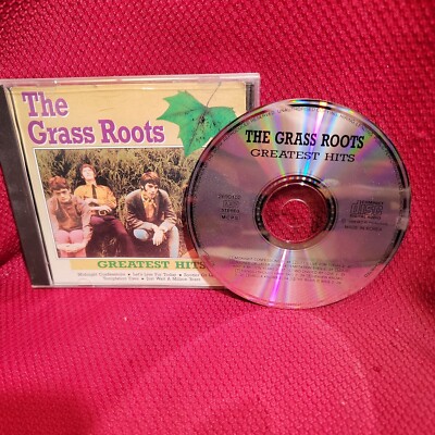 THE GRASS ROOTS Greatest Hits 1988 audio music compact disc CD 60s 70s ...