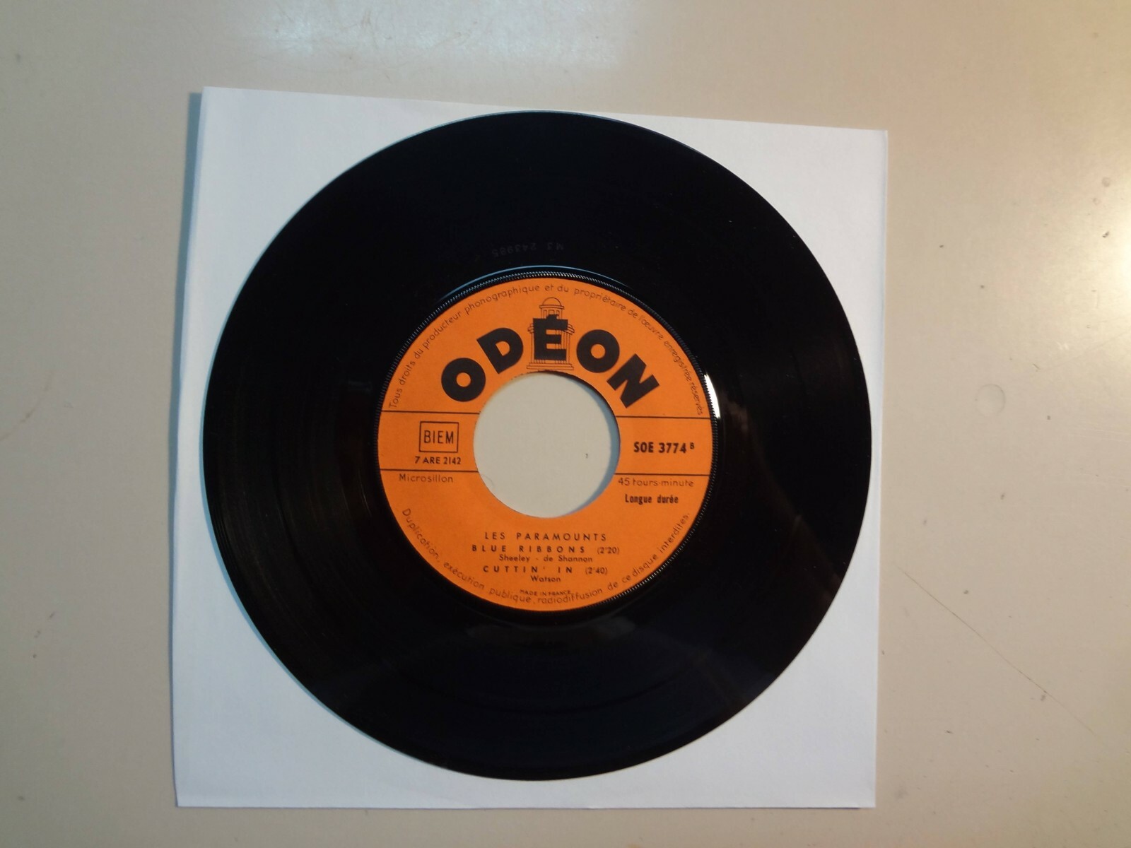 PARAMOUNTS:(Pre-Procol Harum)Draw Me Closer +3-France 7" 65 Odeon ...