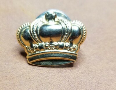 Gold Crown Pin | eBay