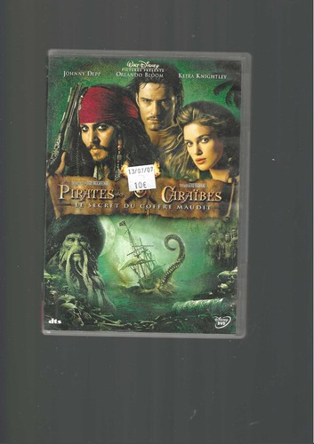 DVD-"PIRATES DES CARAIBES:"le secret du coffre maudit" Johnny DEPP/O ...