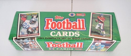 1991 TOPPS Football Complete Set Nfl Factory Sealed 660 cards 💥 🏈💥 | eBay