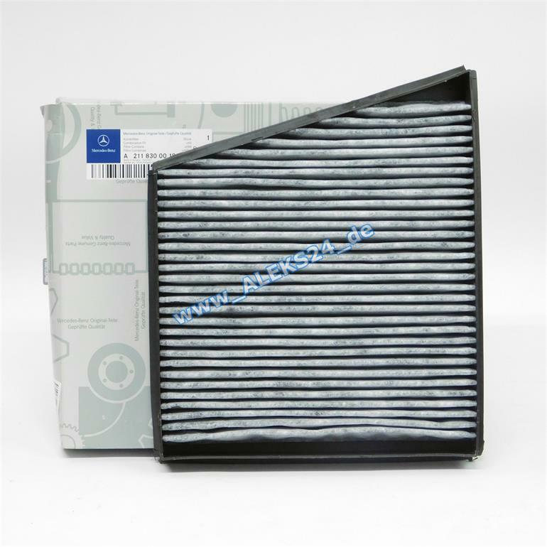 Original Mercedes Innenraumfilter Pollenfilter Aktivkohle E Klasse ...