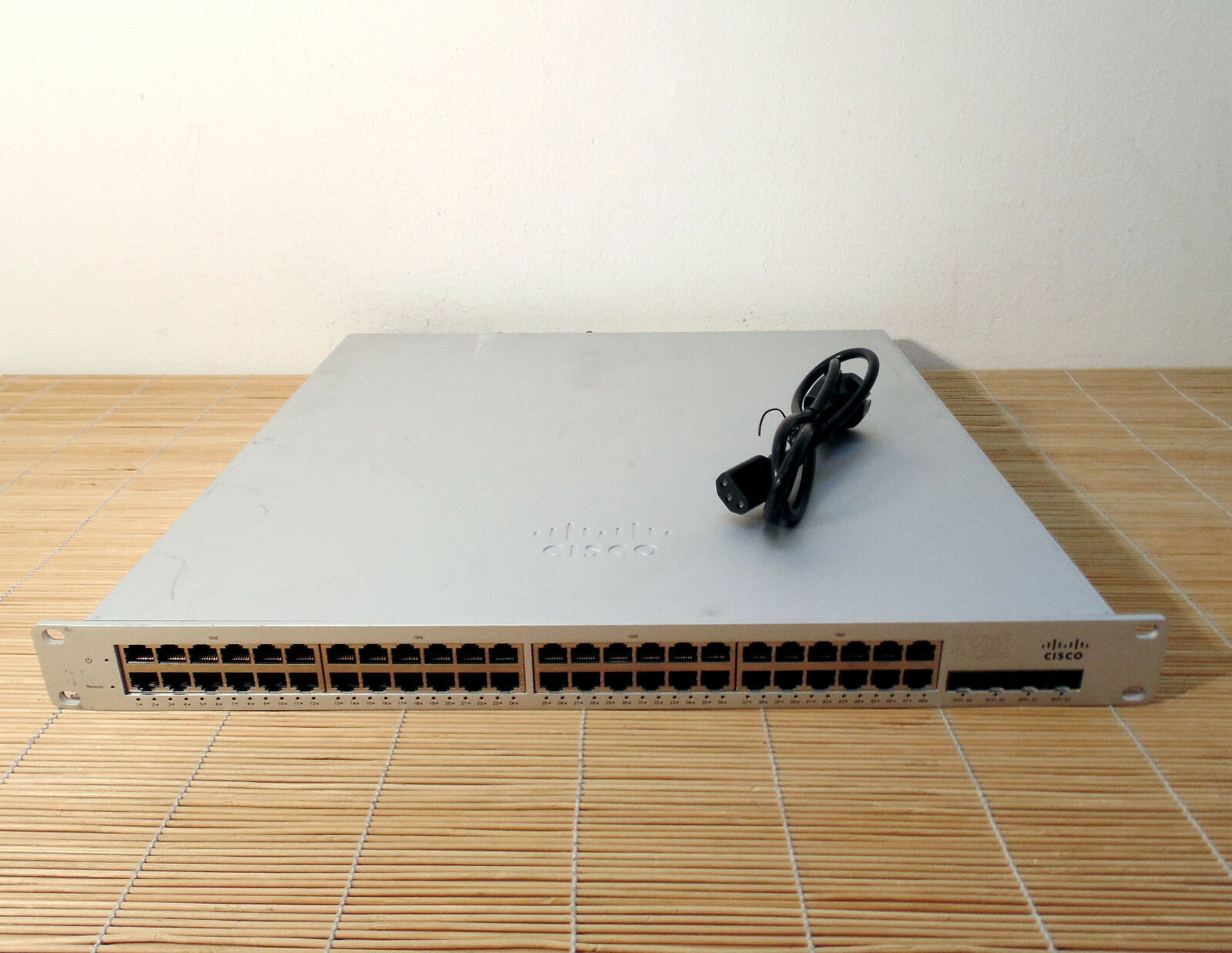 Cisco Meraki MS320-48-HW L3 Cloud Managed 48 Port GigE Switch 1xAC PSU ...