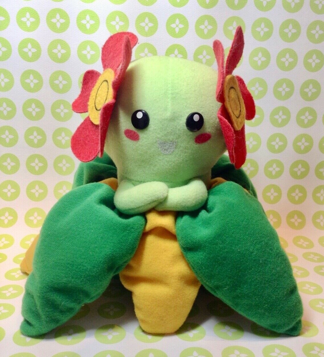 Pokemon Bellossom Plush toy overstuffed plushy banpresto 1999 big size ...