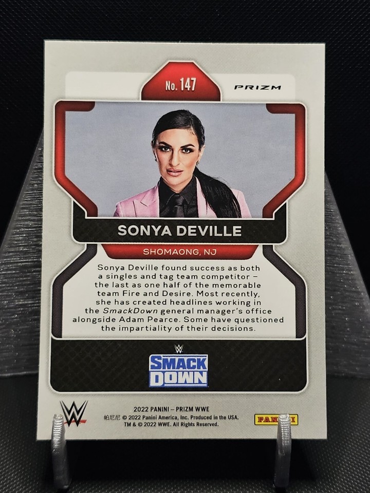 2022 Panini WWE Prizm Silver Sonya Deville #147 | eBay