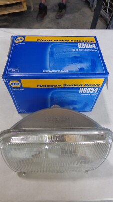NAPA H6054 Halogen Headlight Bulb Headlamp NAPA H6054-N Rectangular ...