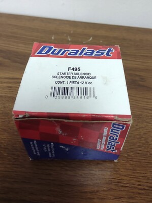 Duralast Starter Solenoid F495 - New Old Stock | eBay