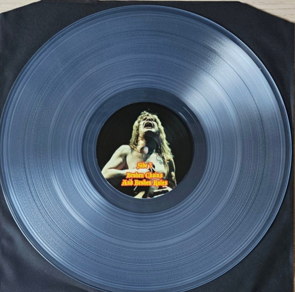OZZY OSBOURNE RANDY RHOADS "BROKEN CHAINS AND BROKEN RULES" LTD. ED ...