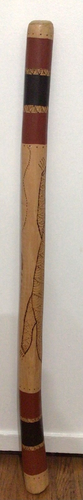 Aboriginal Australian Didgeridoo Traditional Wood Wind Instrument 44.5 ...