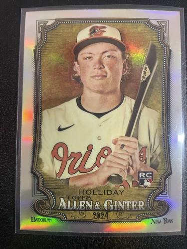 2024 Topps Allen & Ginter Jackson Holliday RC Refractor #277 | eBay