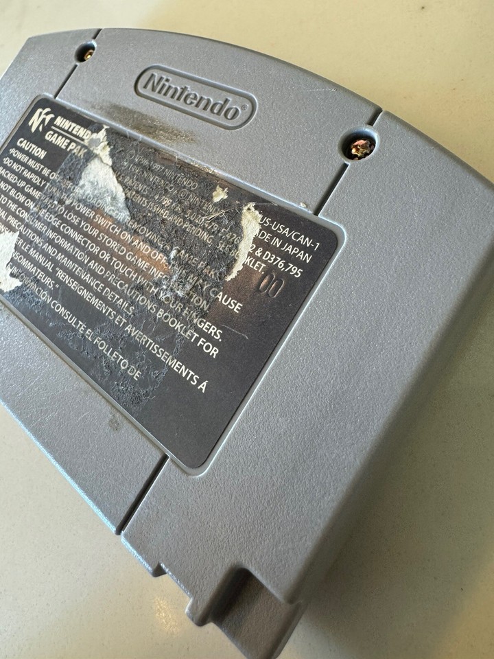 Super Mario 64 n64 Not For Resale NFR Nintendo 64 Game Cartridge ...
