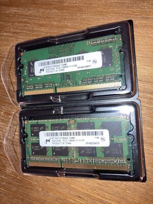 Micron 4GB Stick & 2GB Stick 204Pin SO-DIMM DDR3L Laptop Memory Module ...