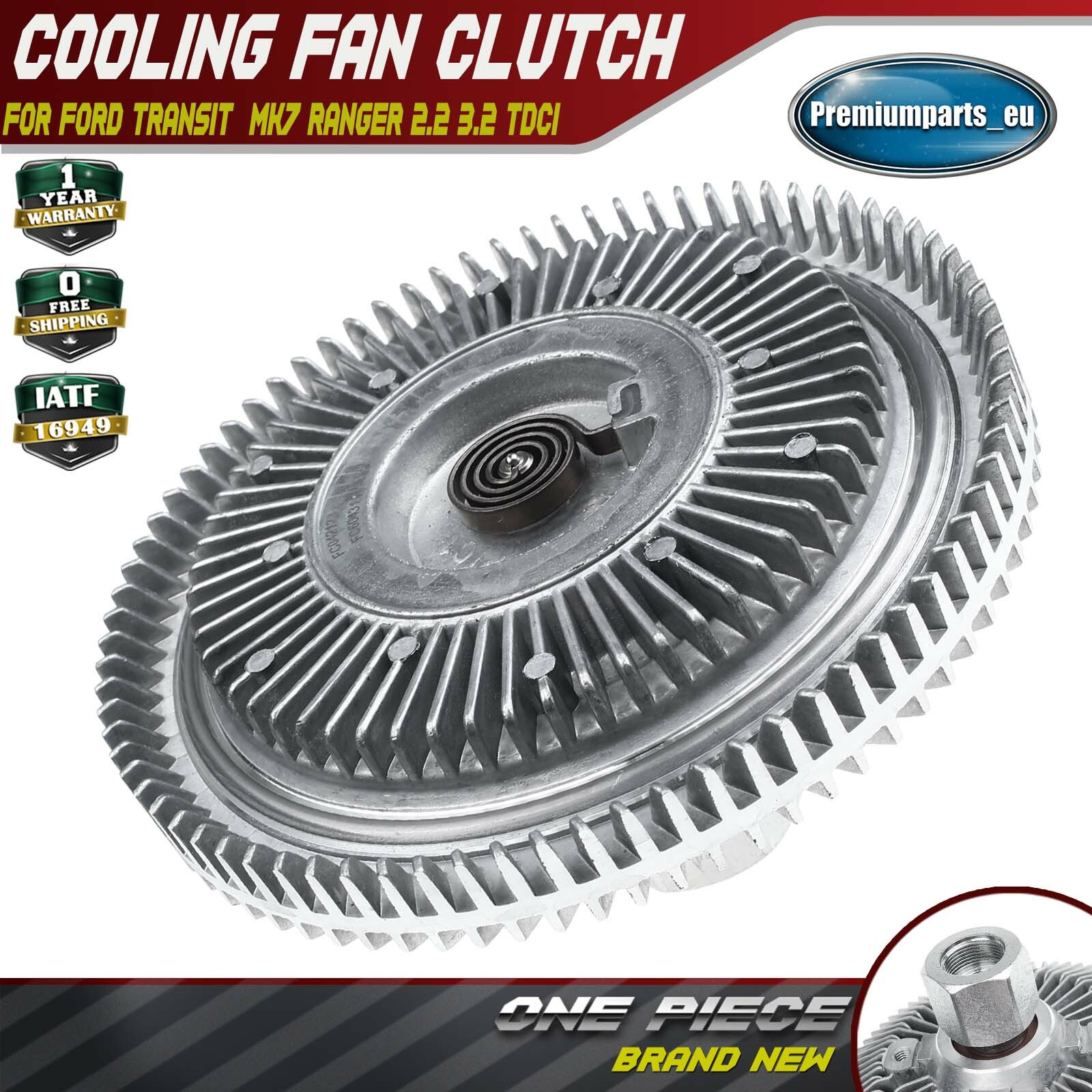 Engine Cooling Fan Clutch for Ford Transit MK7 Ranger 2.2 3.2 TDCi ...