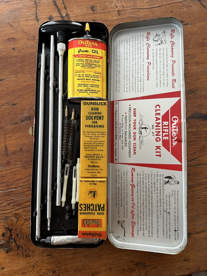 OUTERS VINTAGE GUN CLEANING KIT | eBay