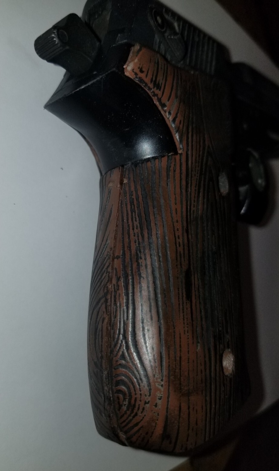 Sig Sauer Mosquito, GSG Firefly pistol grips faux woodgrain texture ...