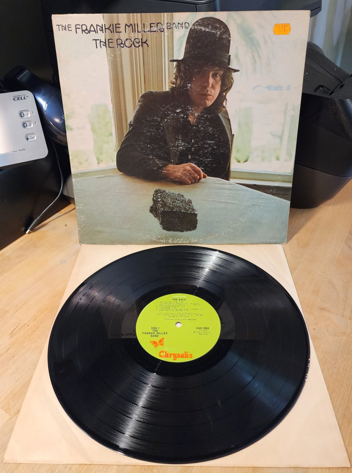 THE FRANKIE MILLER BAND ‎– THE ROCK (LP) CHRYSALIS ‎CHR 1088 | eBay