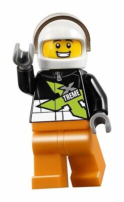 Lego stunt truck driver minifigure | eBay