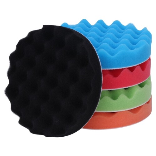 5Pcs 6inch 150mm Waffle Sponge for Buff Polishing Pad Kit For Car ...