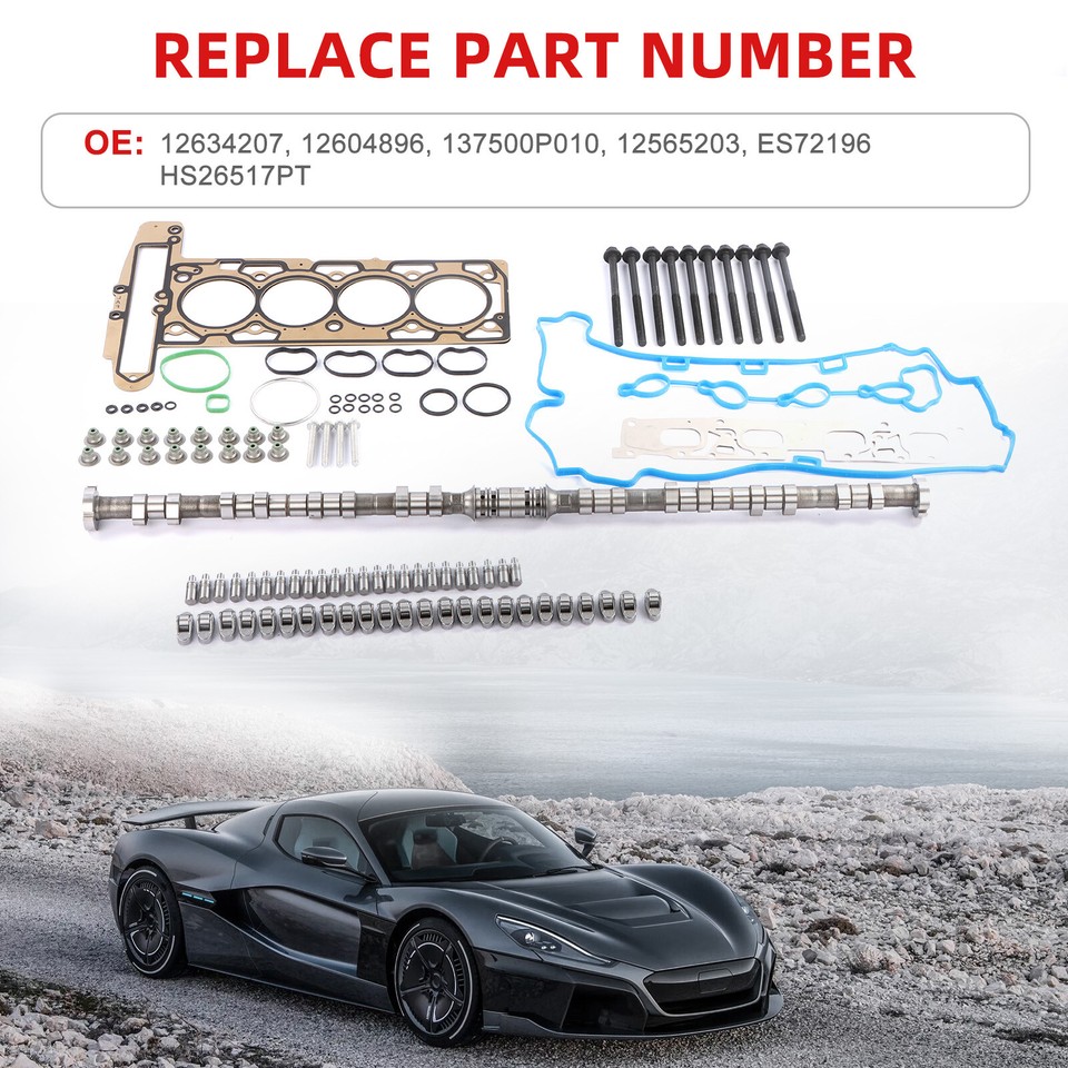 GM 2.4L Ecotec Engine Rebuild Kit with Camshaft-Lifters-Rocker Arms ...